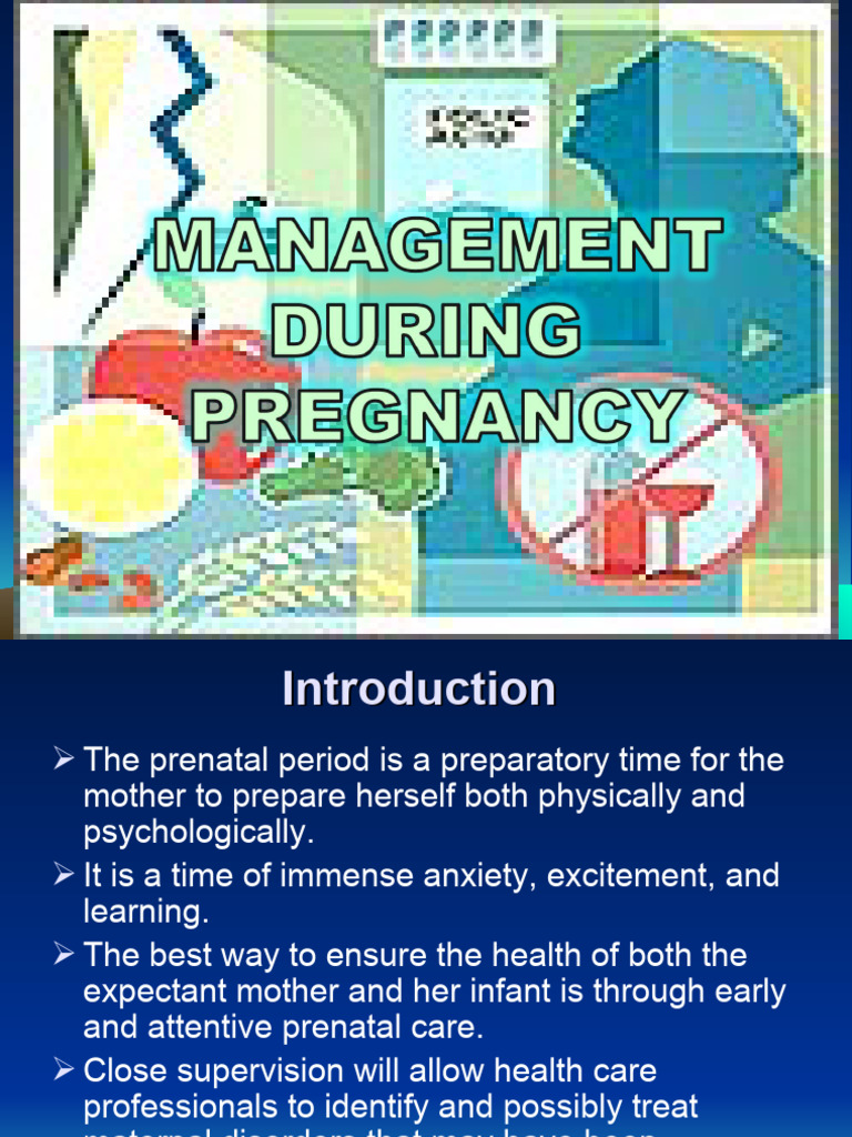 Management During Pregnancy-1 | PDF | Pregnancy | Childbirth