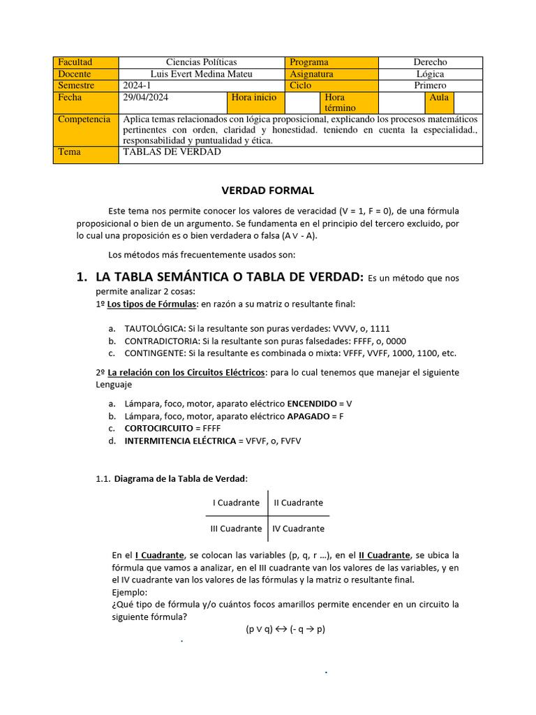 Verdad Formal | PDF | Proposición | Verdad