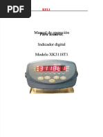 Manual Técnico Indicador P401 | PDF | Balanza | Ingeniería Informática