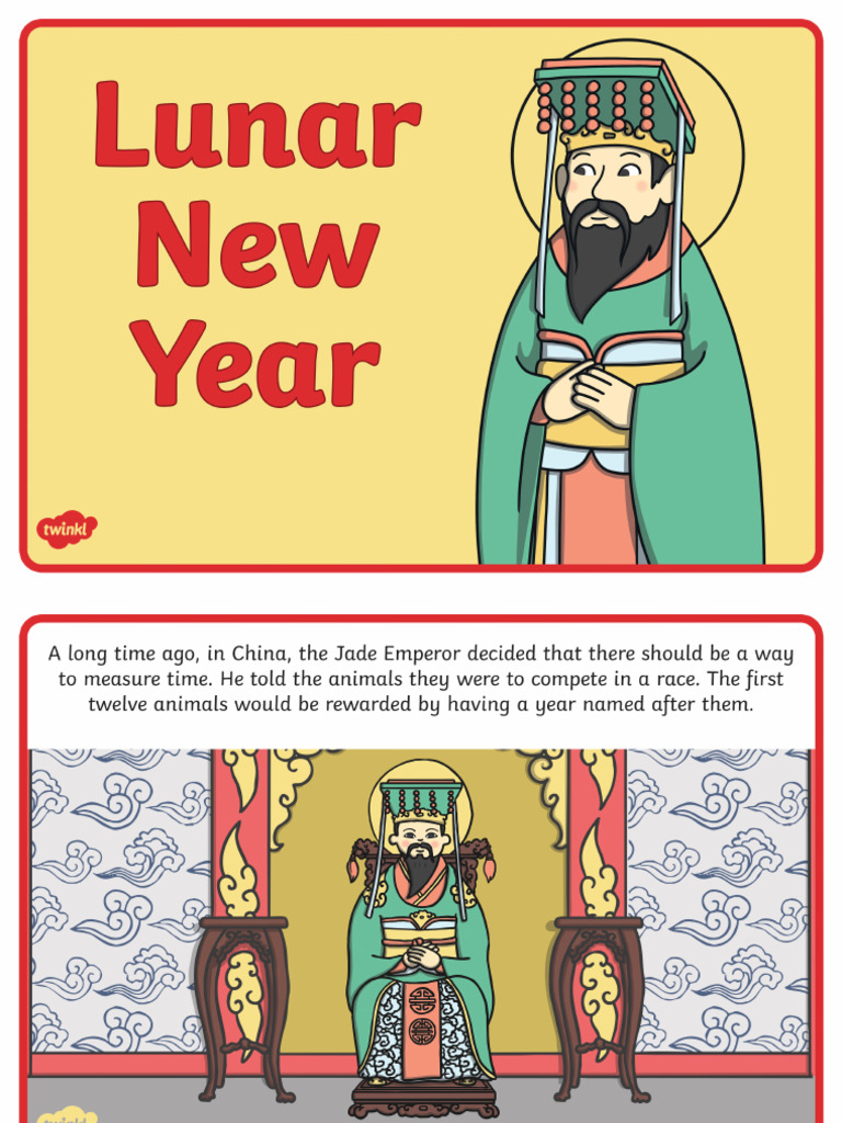 Lunar New Year Story | PDF