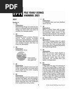 PSLE Science 2022 Answer | PDF