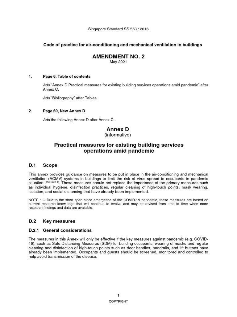 SS 553-2016 - Amd 2 | PDF | Public Health