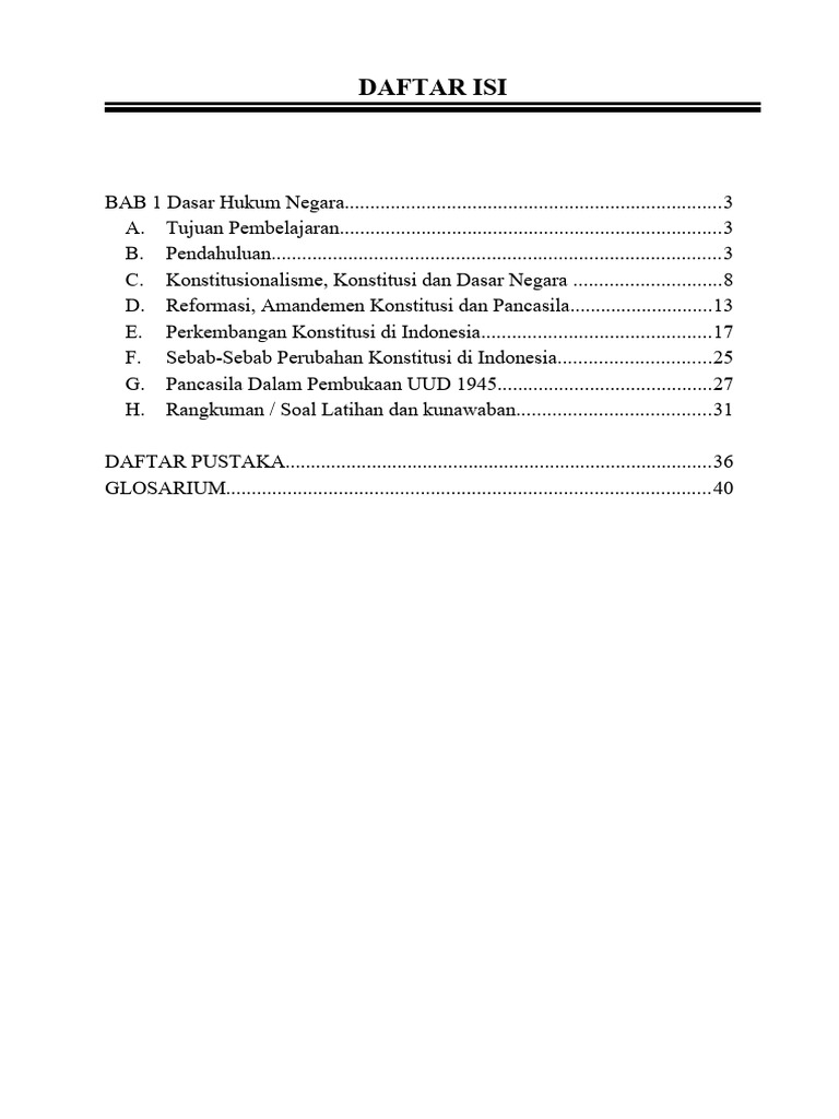 UAS KWN TIA1 Dasar Hukum Negara | PDF