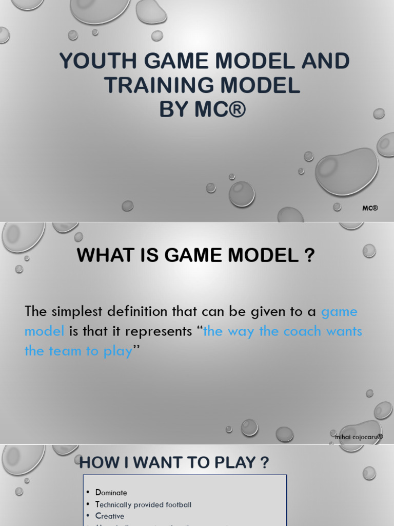 Youth Game Model and Training Model | PDF | Cognition