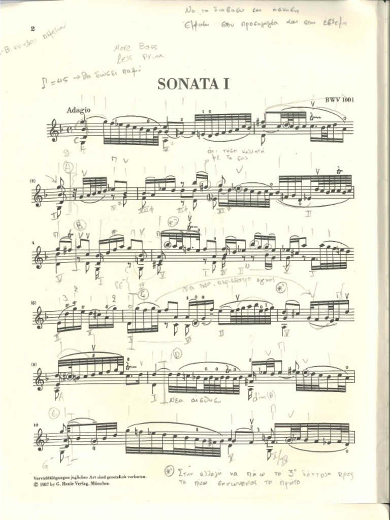 SONATA 1 | PDF