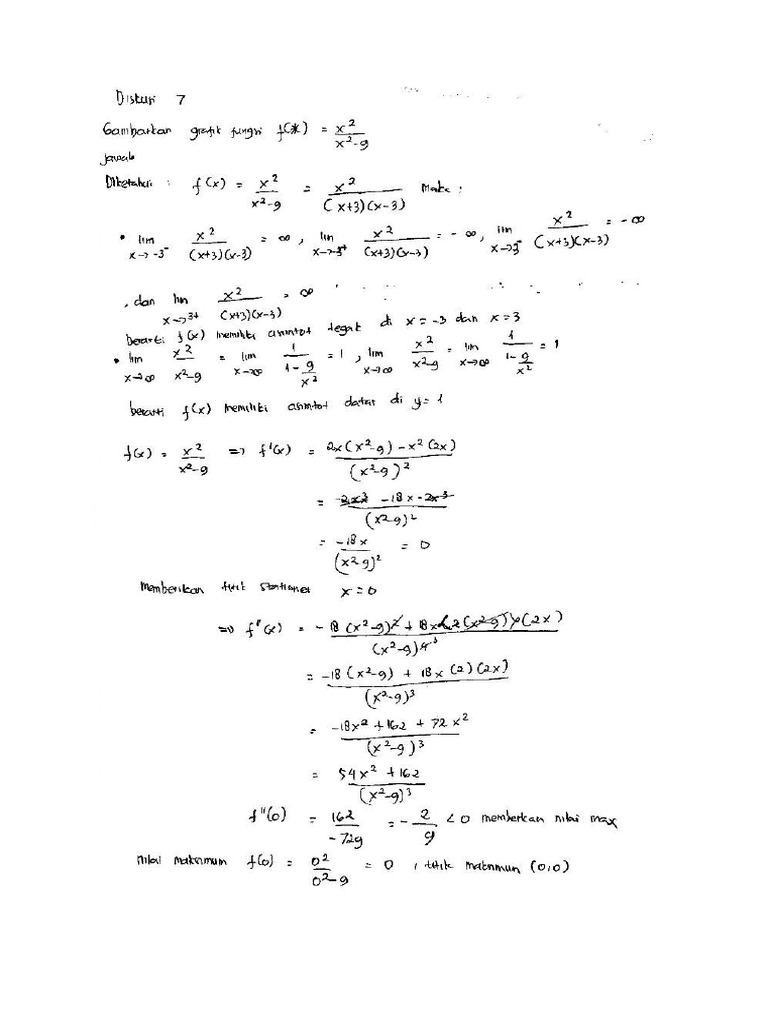 Diskusi 6 - Kalkulus - Mega Sitompul | PDF