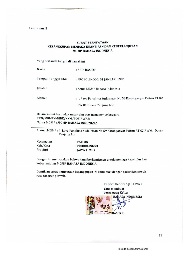 Lampiran Ii | PDF