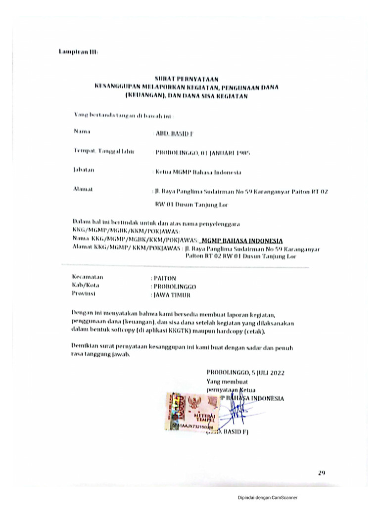 Lampiran Iii | PDF