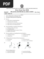 Grade 7 Health Self-Study Guide | PDF | Respiratory Tract | Lung