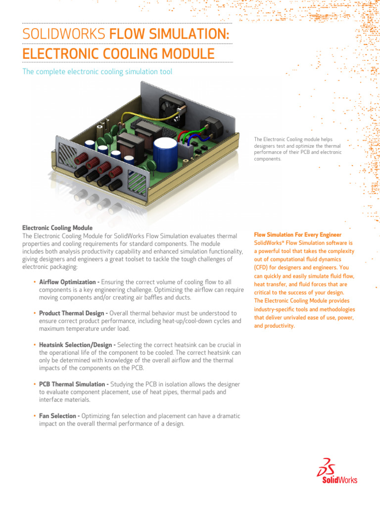 Sim Electronic Cooling Datasheet Eng | PDF | Electrical Resistivity And ...