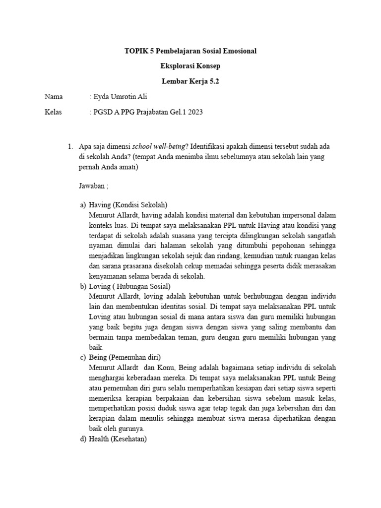 TOPIK 5 Eksplorasi Konsep | PDF