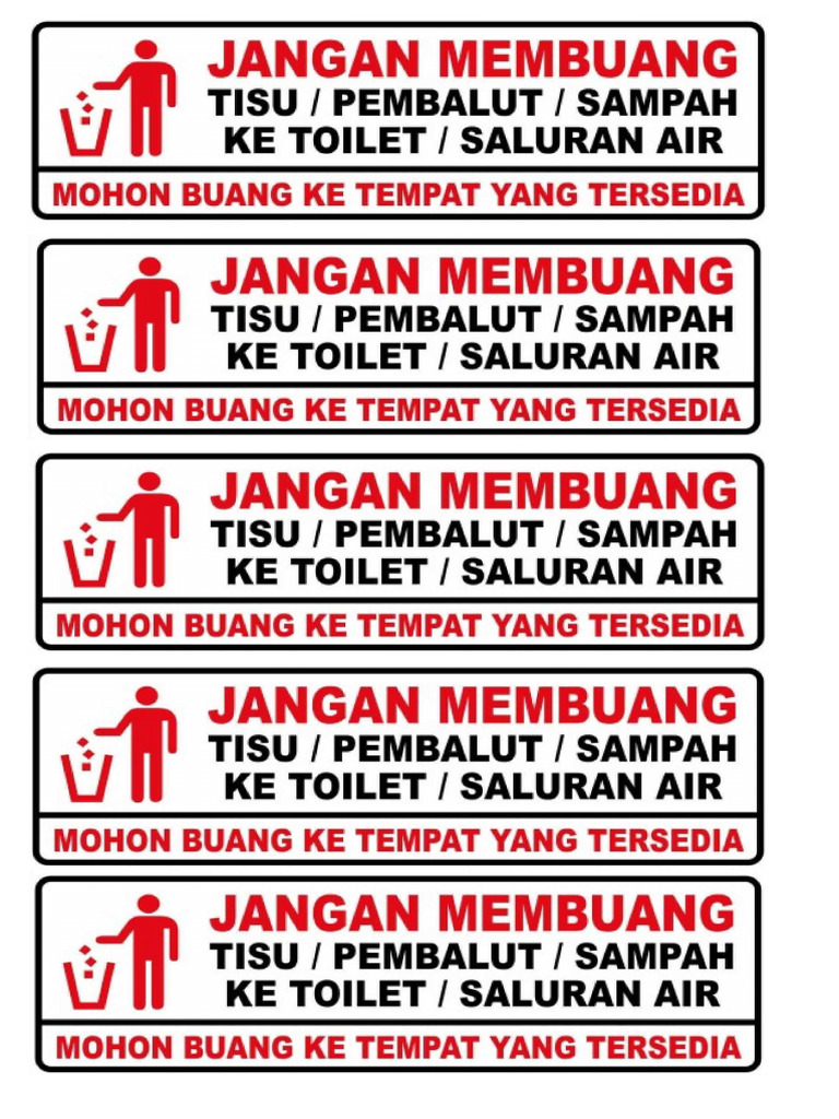 LABEL TOILET | PDF