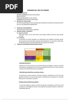 Stroop Baremos | PDF