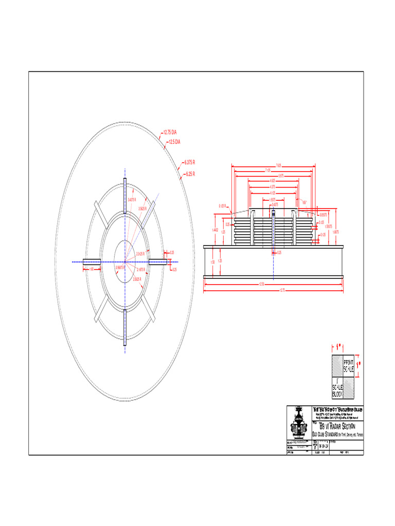 B9 v1.1 Radar (Old Club Standard) | PDF
