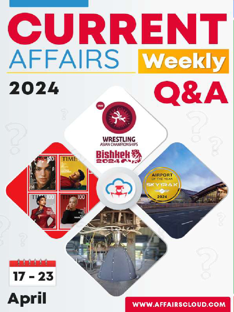 Current Affairs Weekly Q&A PDF April 2024 3rd Week by AffairsCloud New 2 | PDF