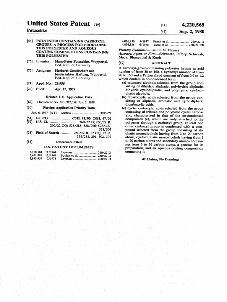 Polyester for Coating Compositions | PDF | Polyester | Ester