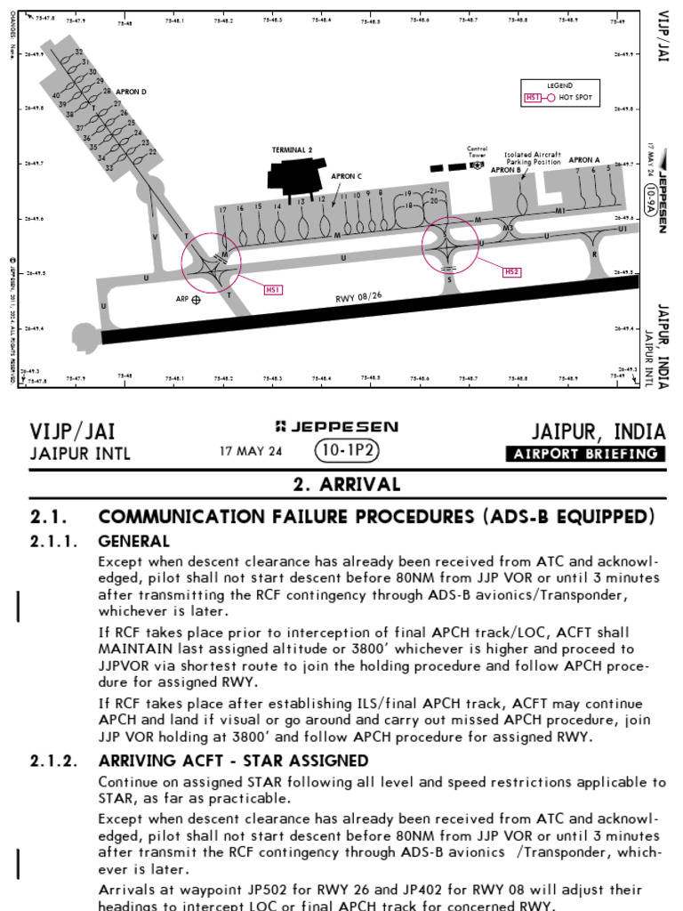 Vijp - Vicg | PDF | Transponder (Aeronautics) | Air Traffic Control