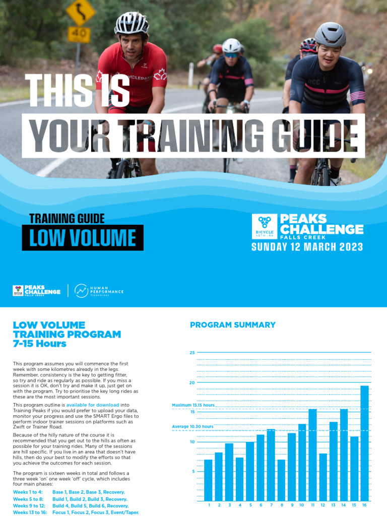 2023 PCFC Training Guides Low v2 | PDF | Heart Rate | Aerobic Exercise