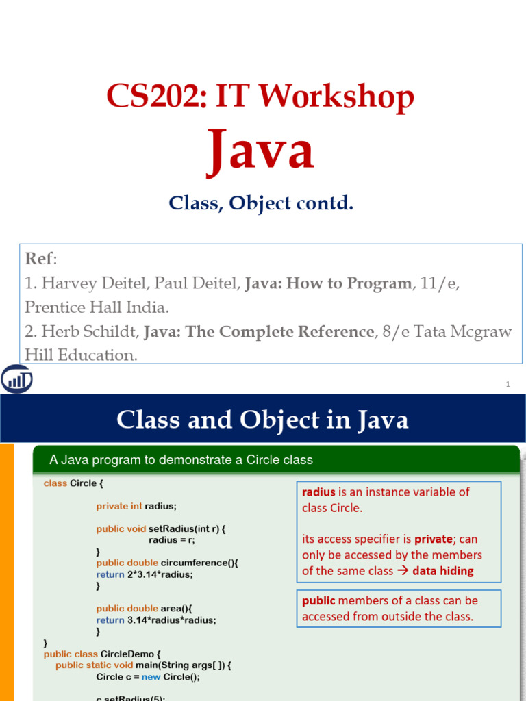 CS202 5 Class Object CNTD | PDF | Programming | Constructor (Object Oriented Programming)