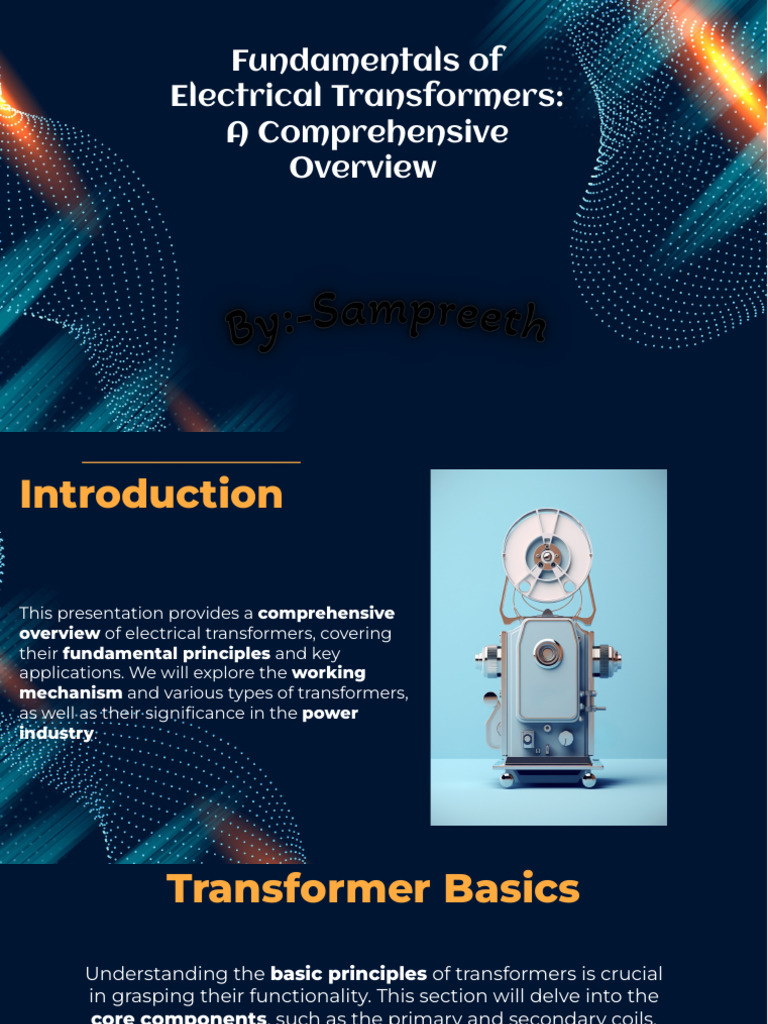 Fundamentals of Electrical Transformers A Comprehensive Overview | PDF ...