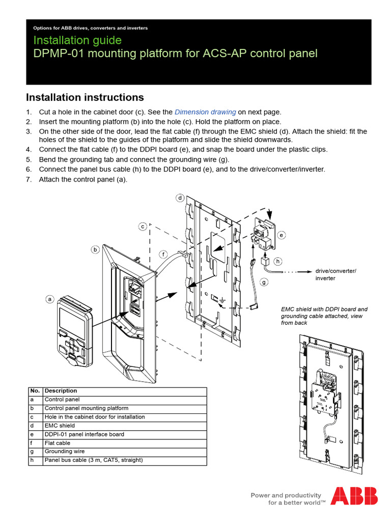 en - DPMP-01 - QG - A - 3aua0000100140 | PDF | Manufactured Goods