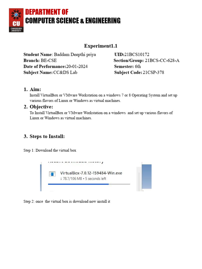 Computer Science & Engineering: Department of | PDF