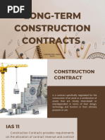IND AS - 11 Construction Contracts | PDF | Revenue | Income Statement