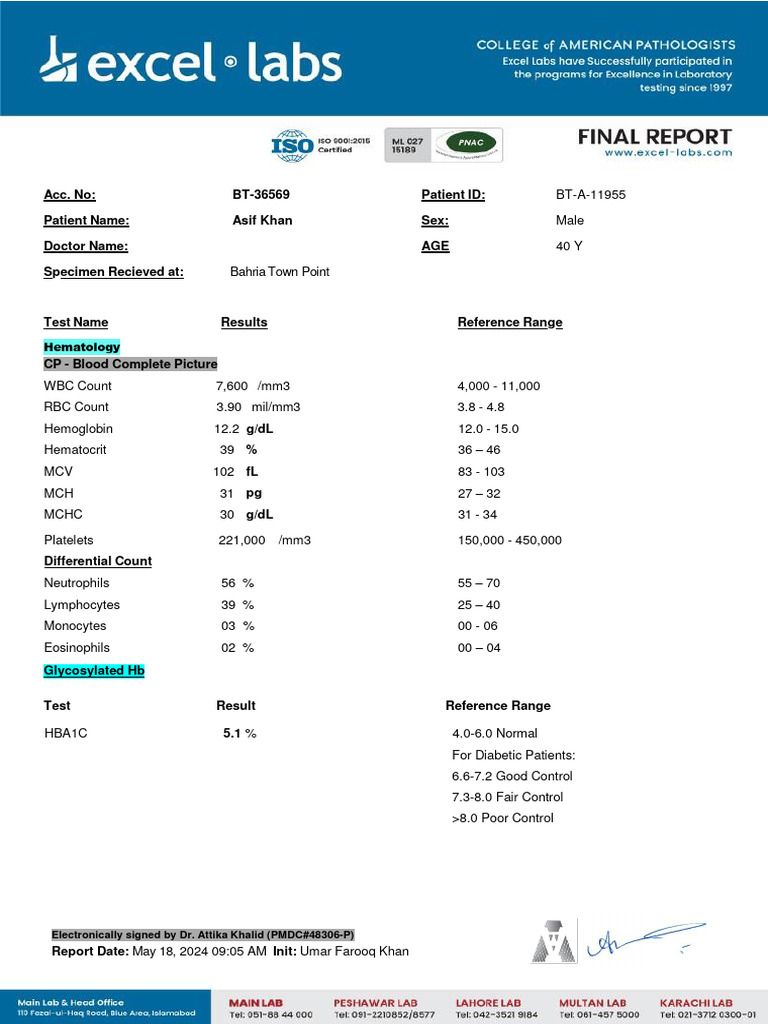Retic Count | Download Free PDF | Tissue (Biology) | Vertebrates