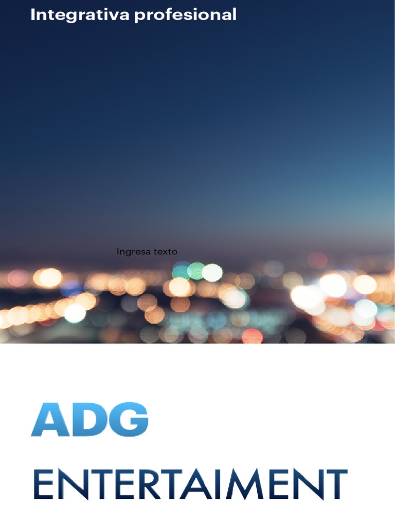 Adg Integracion PDF | PDF