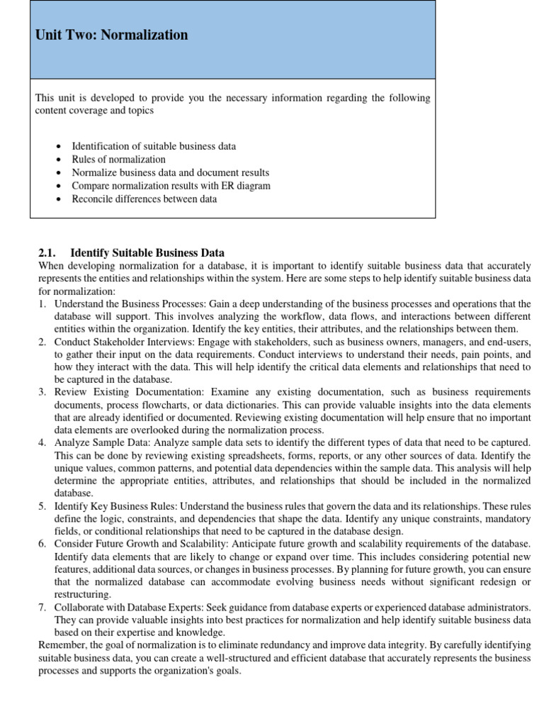 Unit Two | PDF | Information Science | Computer Data