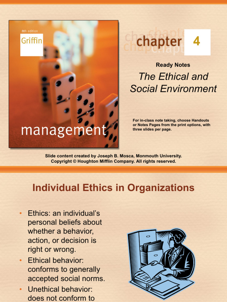 The Ethical and Social Environment | PDF | Employment | Corporate ...