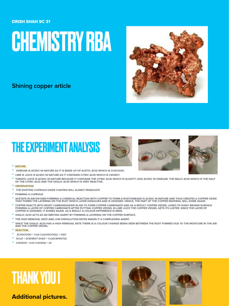 Chemistry RBA | PDF