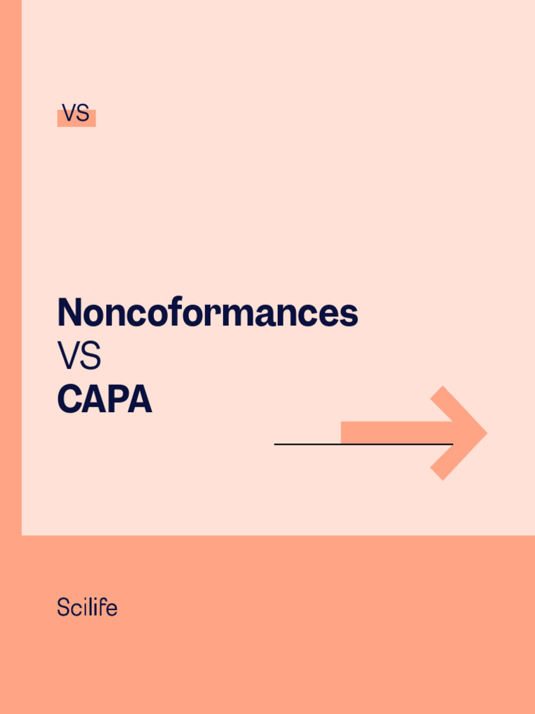 Non-conformance vs CAPA | PDF | Business