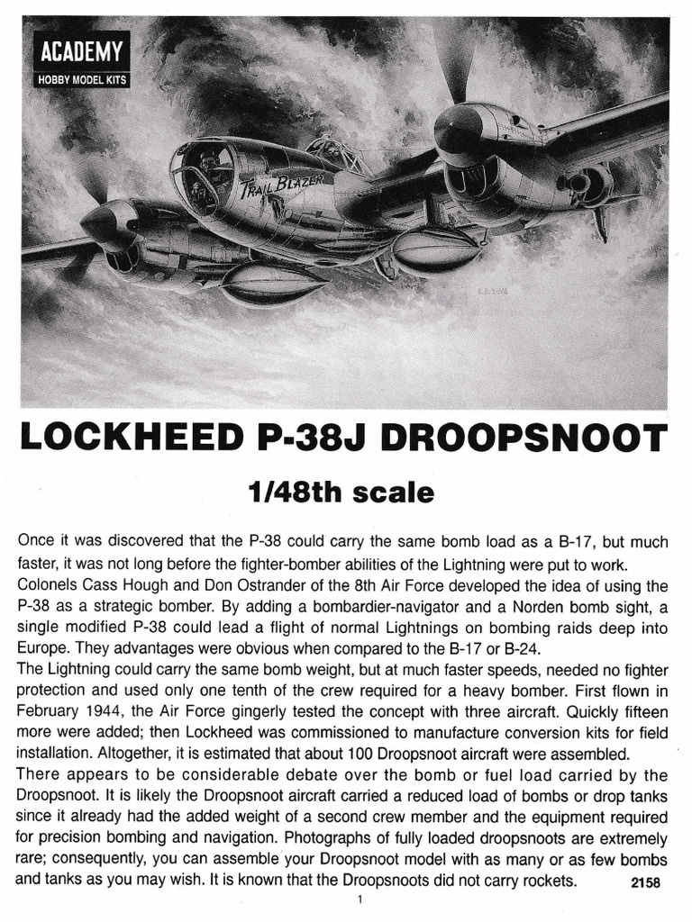 p-38 Droop Snoop | PDF