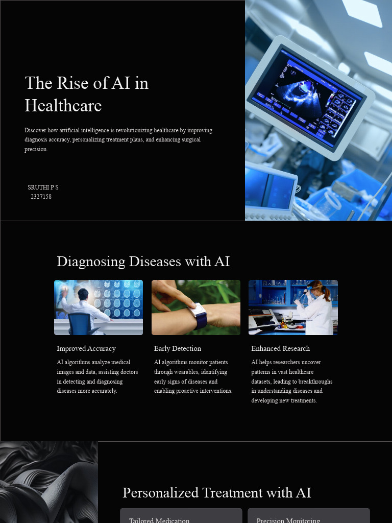 AI Transforming Healthcare Practices | PDF | Artificial Intelligence ...
