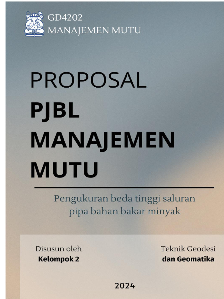 Proposal PJBL Manmut Kel 2 | PDF