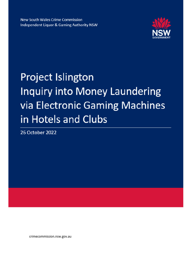 FINAL Islington Report | PDF | Money Laundering | Cheque