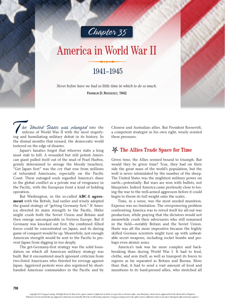 America WWII | PDF | Internment Of Japanese Americans | Empire Of Japan