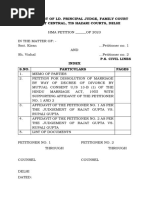 Interim Maintenance Petition Format | PDF | Justice | Crime & Violence