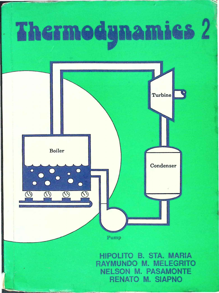 Thermodynamics (H. B. Sta. Maria) | PDF | Steam | Liquids
