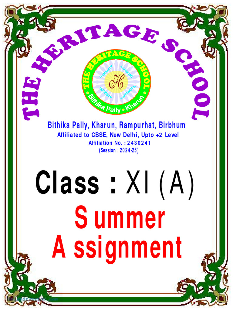 Summer Assignment | Download Free PDF | Computer Programming | Mathematics