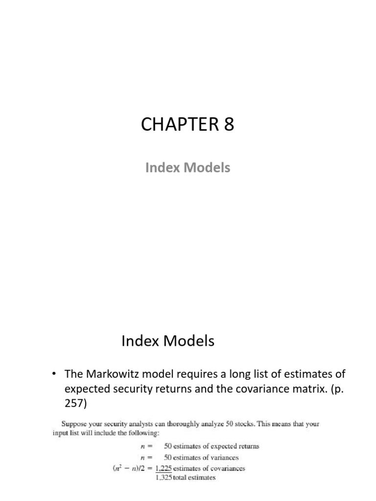 Lecture Slides - BKM 08 | PDF | Beta (Finance) | Errors And Residuals Lecture Slides - BKM 08 | PDF | Beta (Finance) | Errors And Residuals