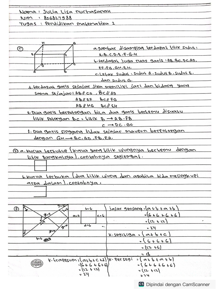 Diskusi 4 Matematika JL | PDF