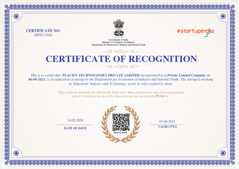 Placify Technologies Private Limited Pdf