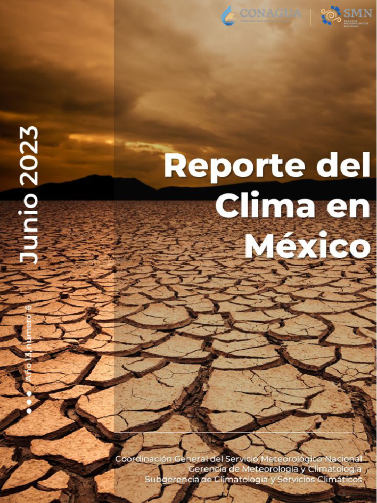 Reporte Clima en México Junio2023 | PDF | Ciclones tropicales | Clima