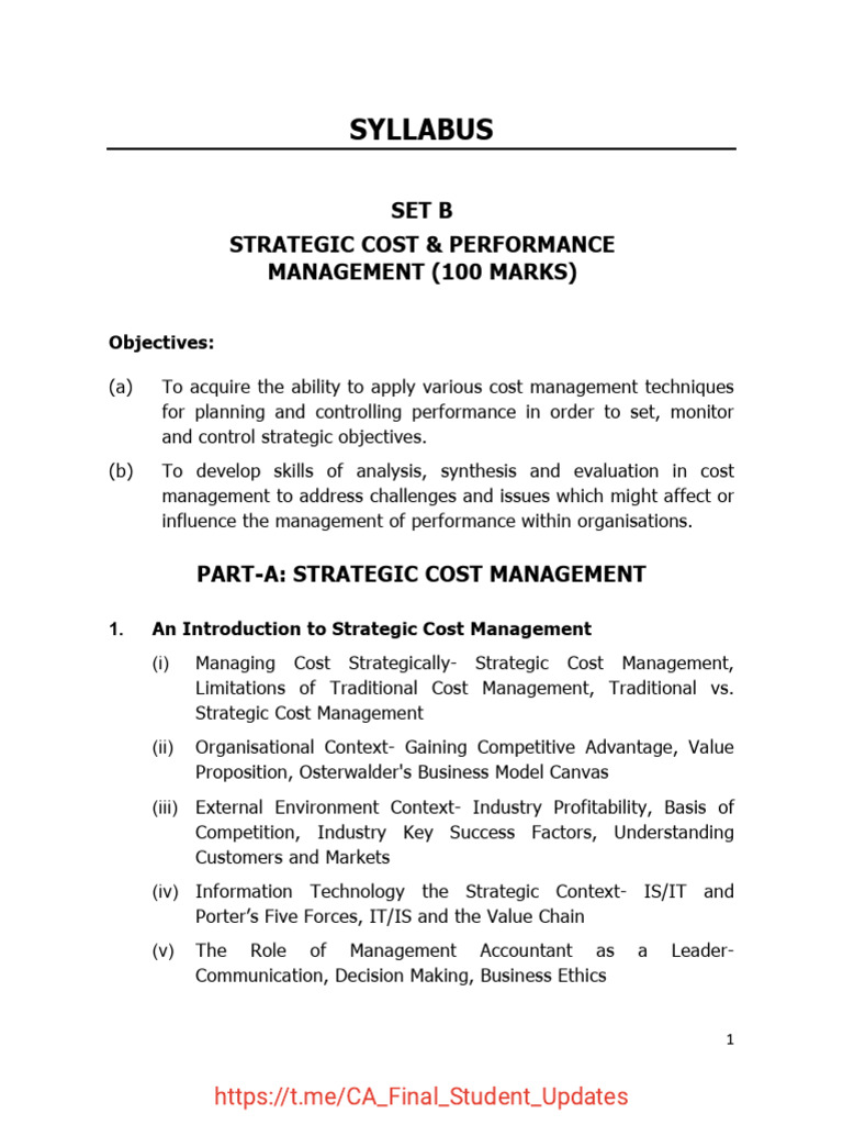 SPOM SET B - SCMPE Chapter Wise Weightage | PDF | Lean Manufacturing ...