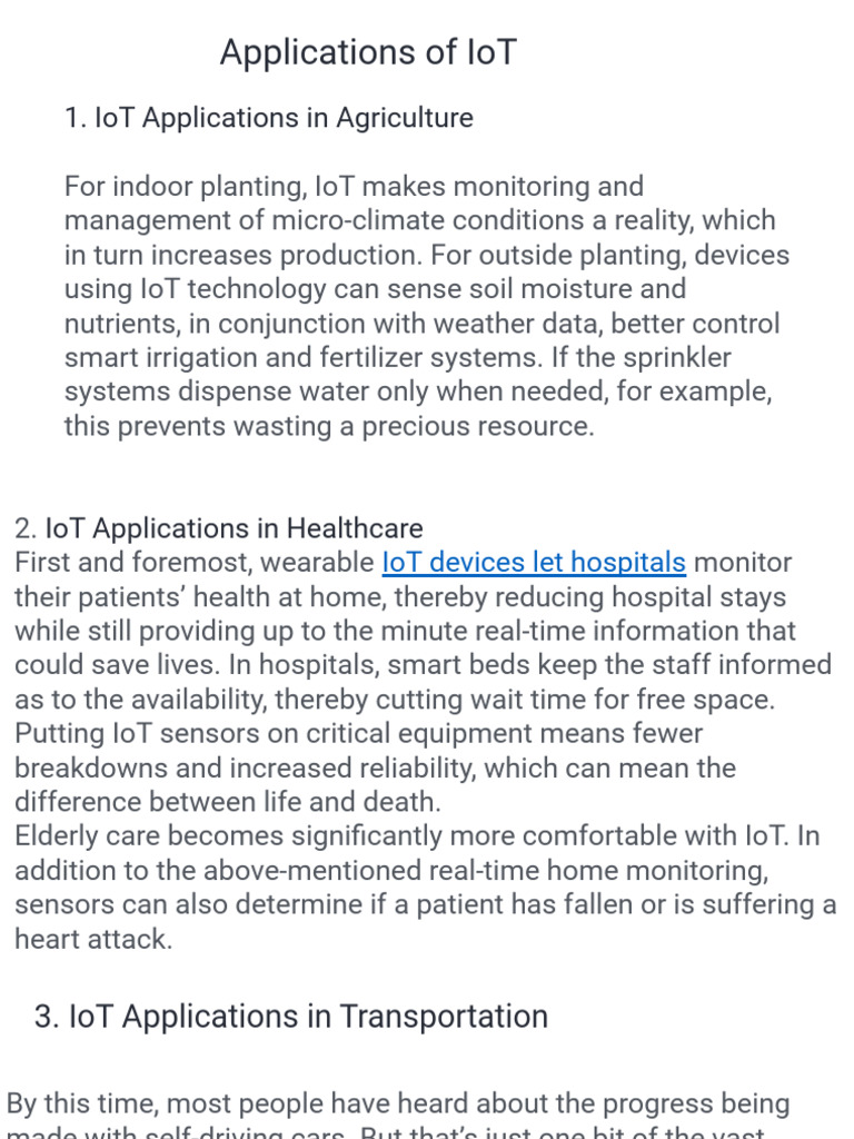 Design of IOT | PDF | Internet Protocols | Internet Of Things