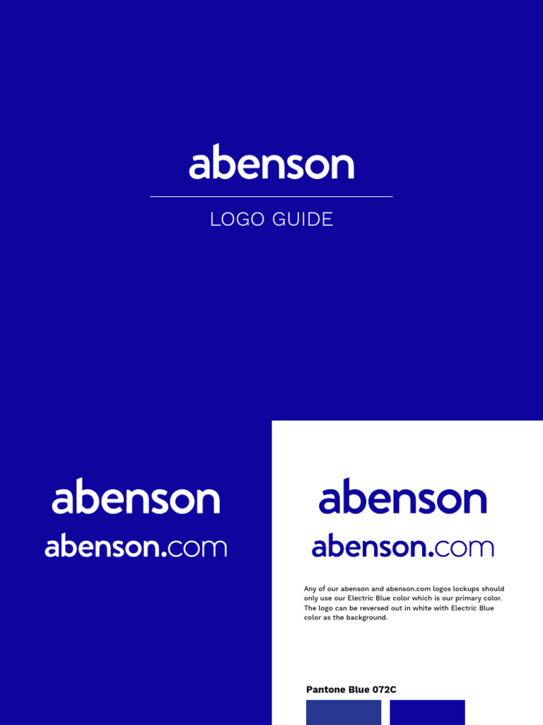 Abenson Logo Guide for Partners | PDF