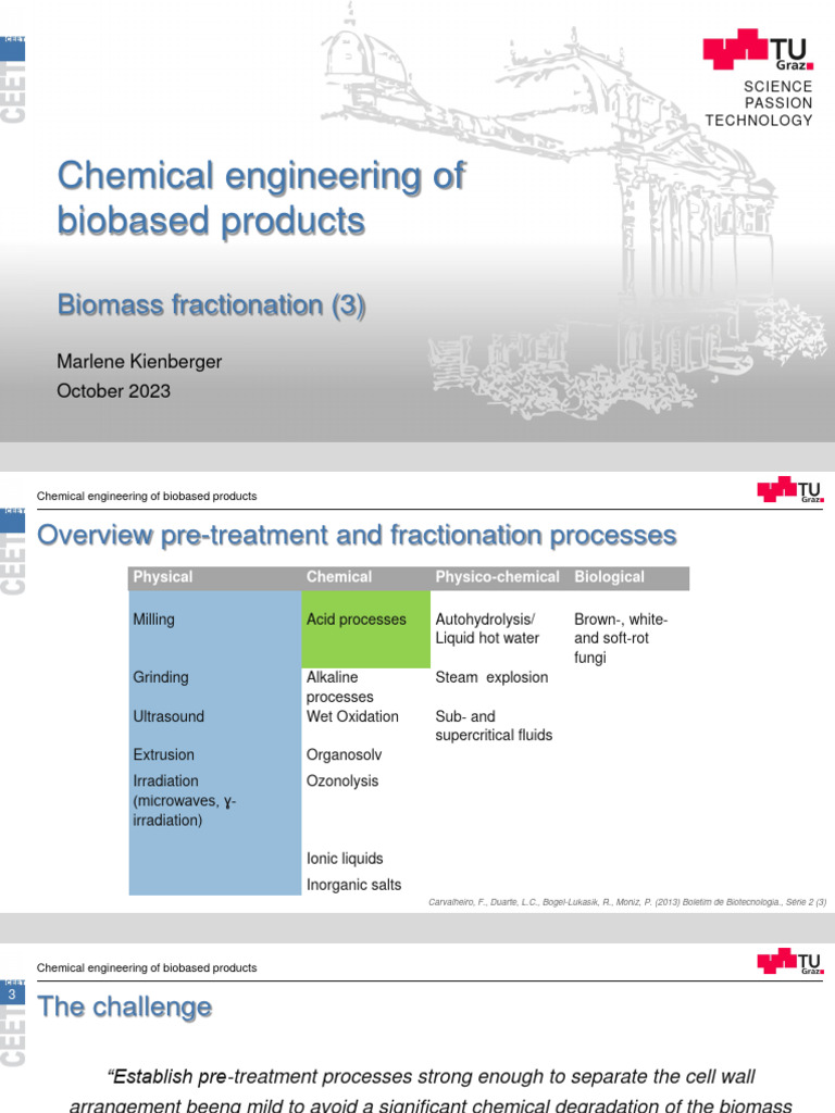 Biomass Fractionation 3 | PDF | Ozone | Chemical Reactions