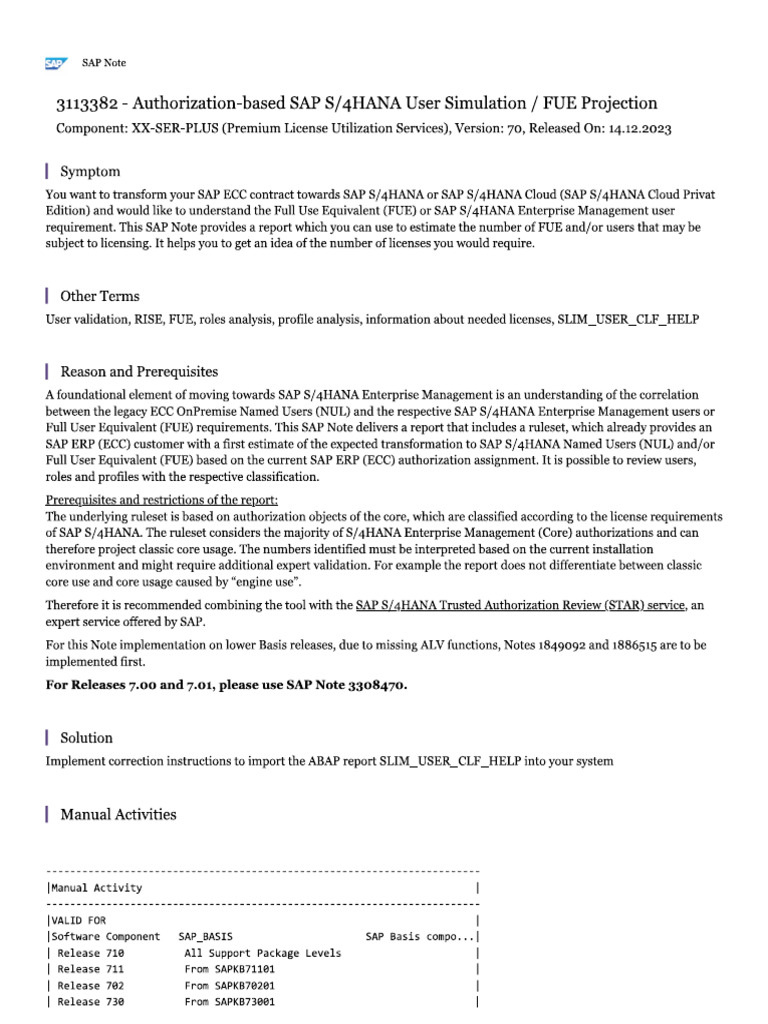 FUE Projection | PDF